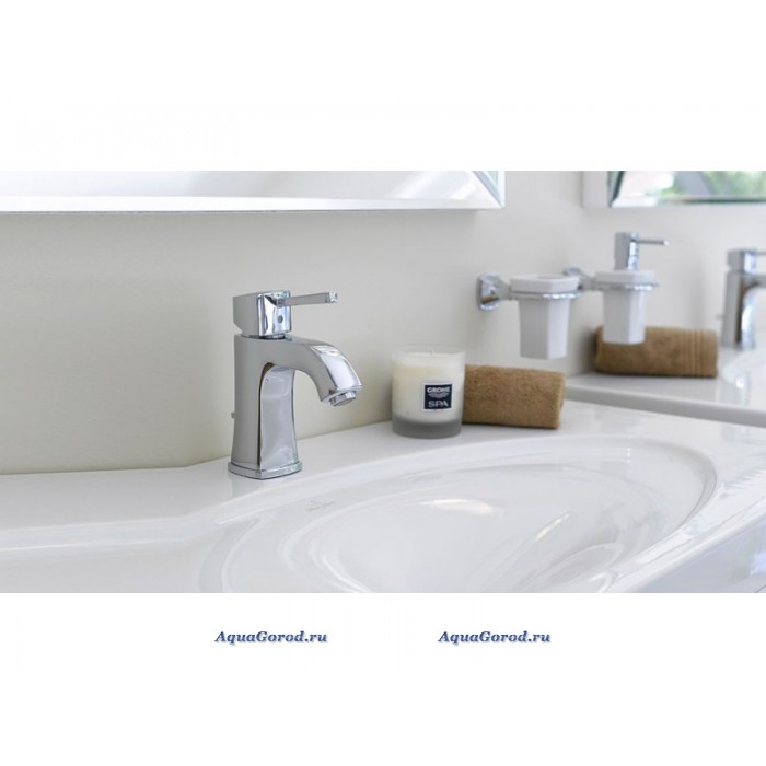Смеситель Grohe Grandera для раковины со сливным гарнитуром 23303000 ...