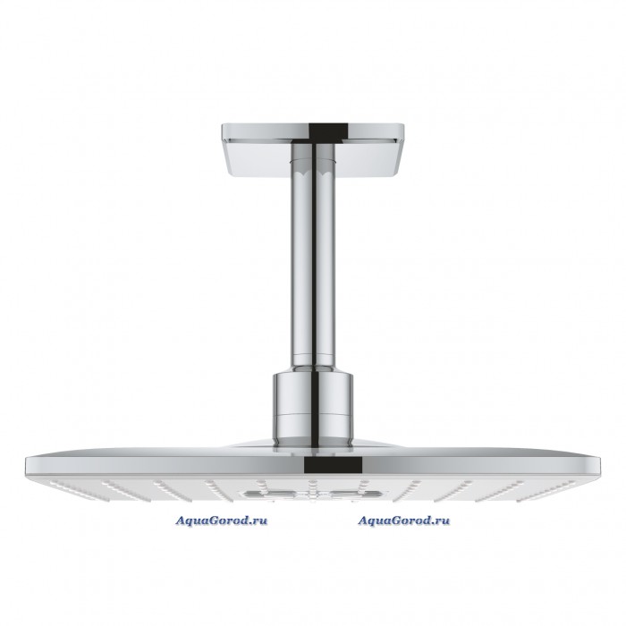 Верхний душ Grohe Rainshower SmartActive 310 Cube с полочным душевым ...